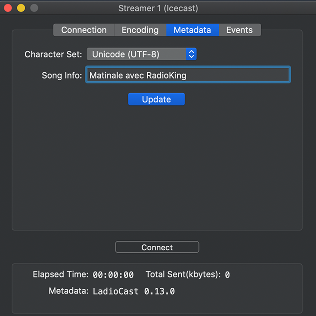Diffuser avec LadioCast – Centre d'aide RadioKing